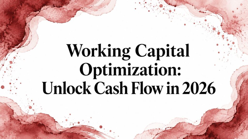 Working Capital Optimization: Unlock Cash Flow in 2026